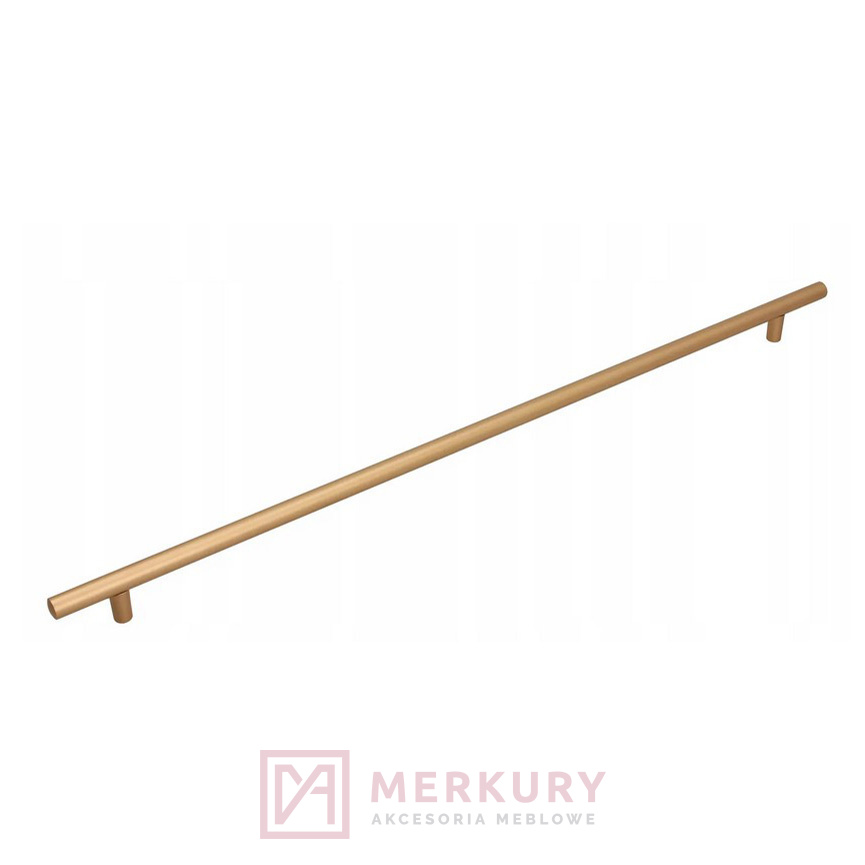 Uchwyt meblowy relingowy RE10, 800/920mm złoty mat